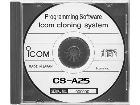 ICOM CS-A25 Programming Software | AIR TEAM